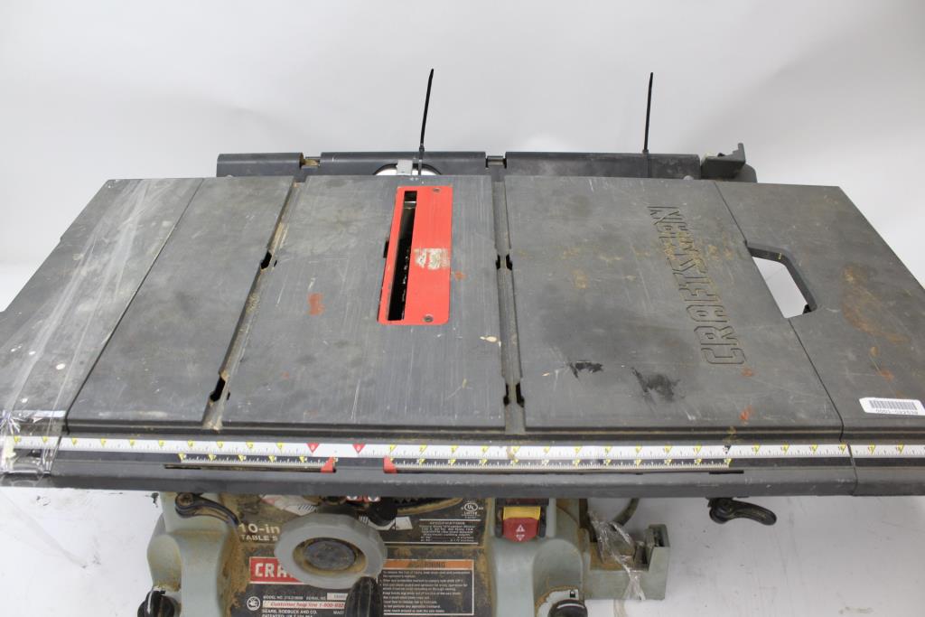 Craftsman 10" Table Saw | Property Room