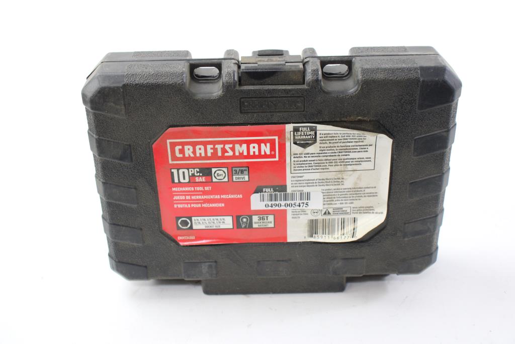 Craftsman 10pc Mechanics Tools Set | Property Room