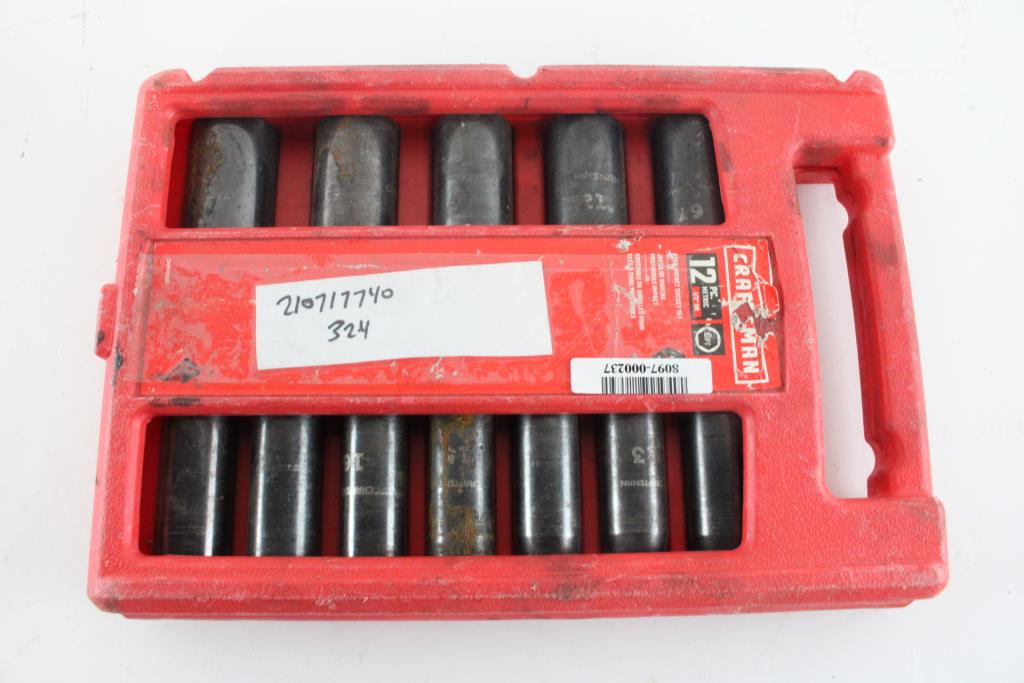 Craftsman 12pc Socket Set | Property Room