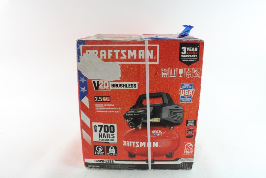 Craftsman 2.5 Gallon Air Compressor | Property Room
