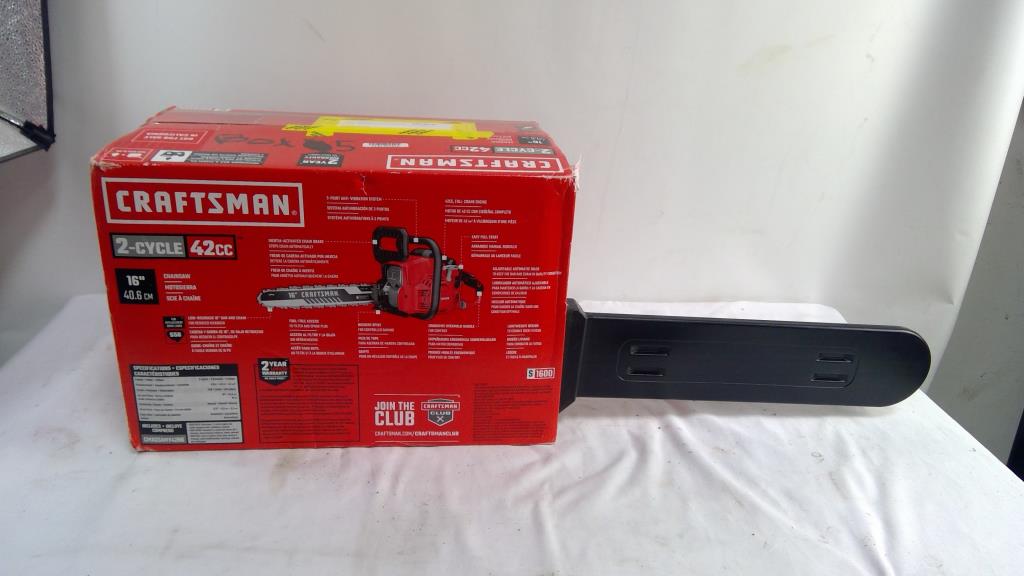 Craftsman 2-cycle 42cc Chainsaw | Property Room