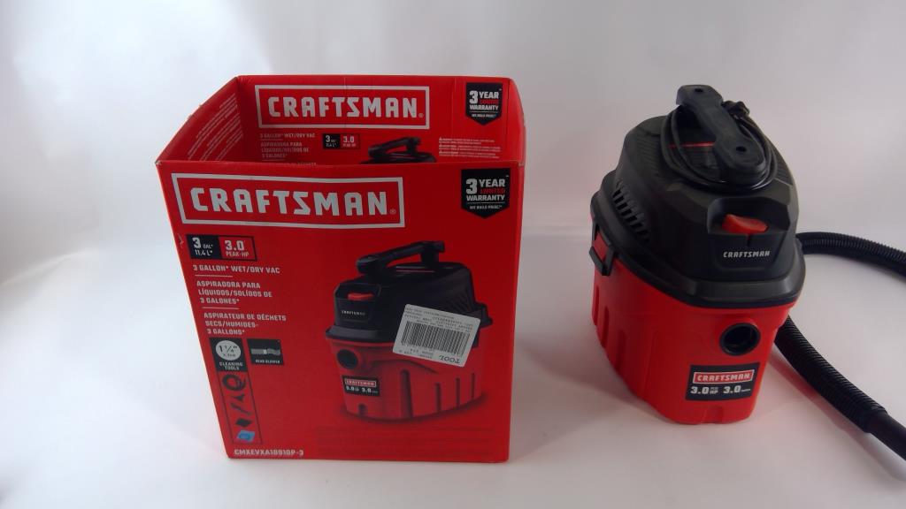 Craftsman 3 Gallon Shop Vac