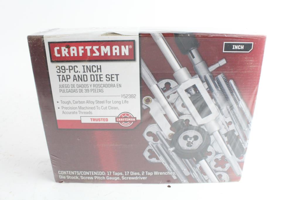 Craftsman 39 Piece Inch & Metric Tap And Die Set | Property Room