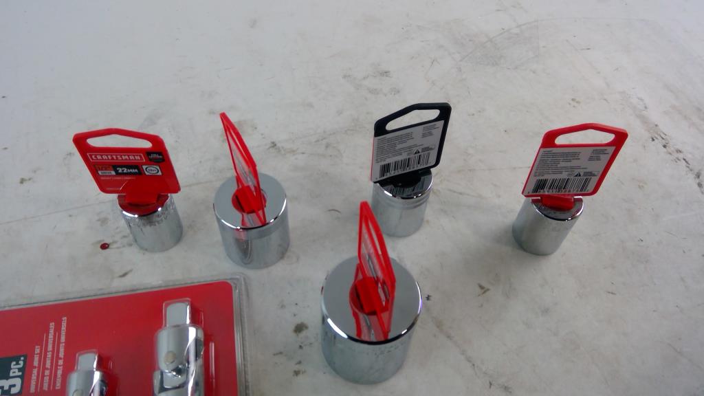 Craftsman 3pc. Universal Joint Set And More 4+pc | Property Room
