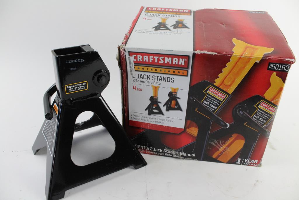 Craftsman 4 Ton Jack Stands | Property Room