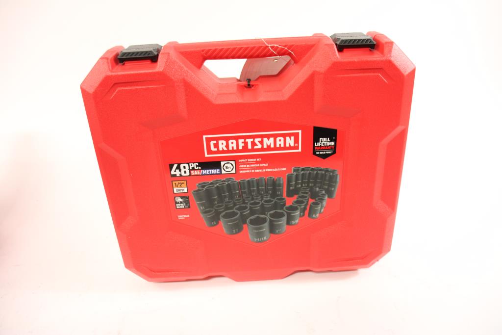 Craftsman 48 Piece Impact Socket Set | Property Room