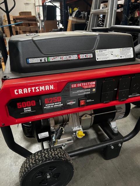 Craftsman 5000 Watt Gas Powered Generator | Property Room