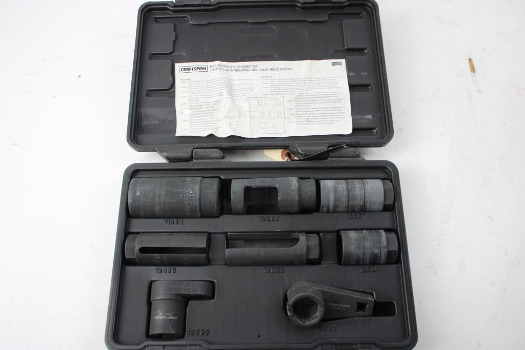 Craftsman 8-Piece Master Sensor Socket Set, 4928 | Property Room
