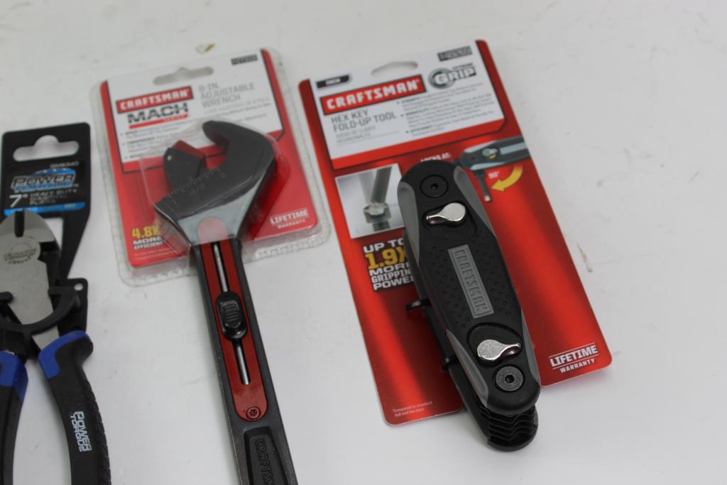 Craftsman And Power Torque Hex Keys, Utility Knife And More, 4 Pieces ...