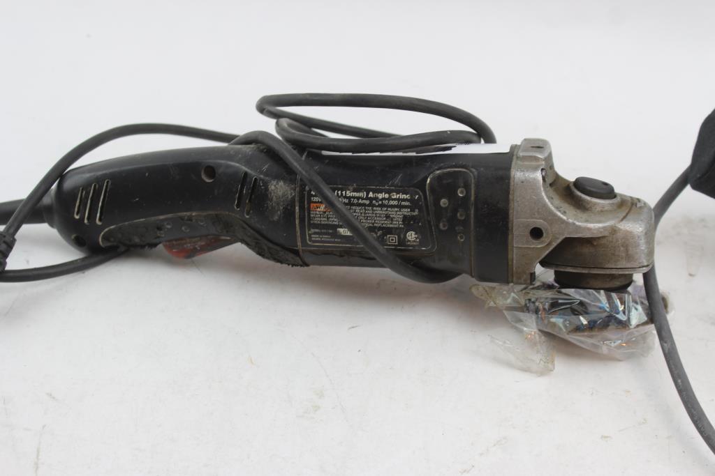 Craftsman Angle Grinder 900.11651 And Dewalt D26441 Palm Sander ...