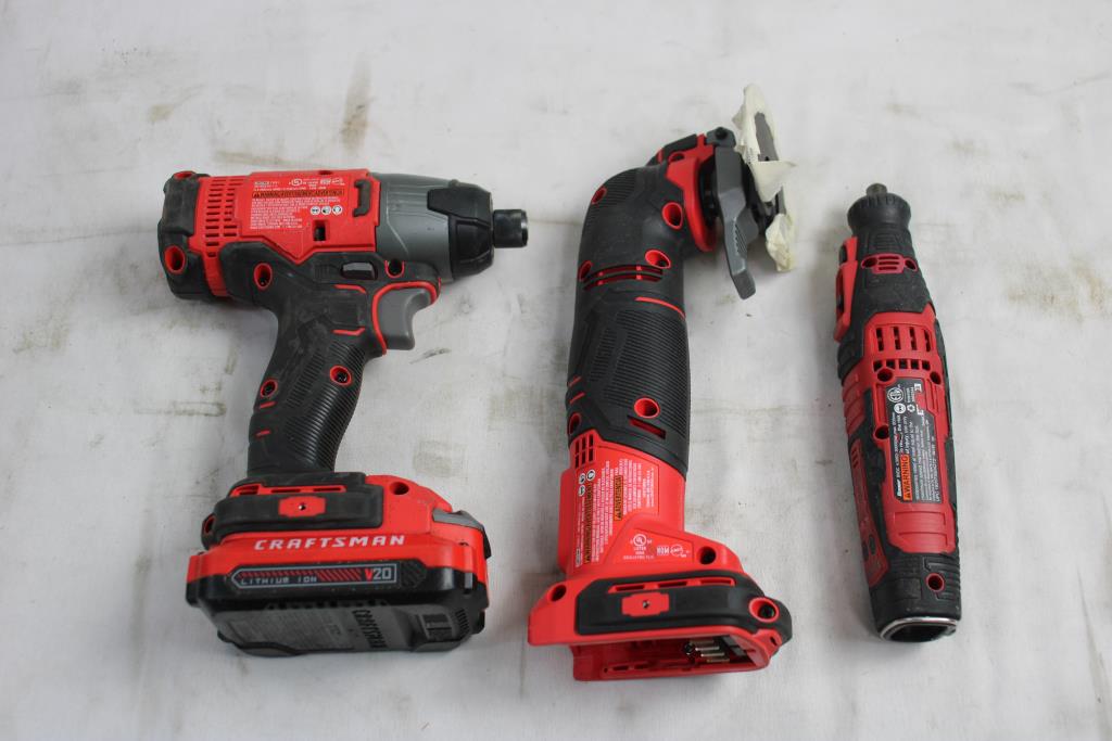 Craftsman, Bauer, Tapcon, Metabo, Impact Driver, Rotary, Multitool And ...