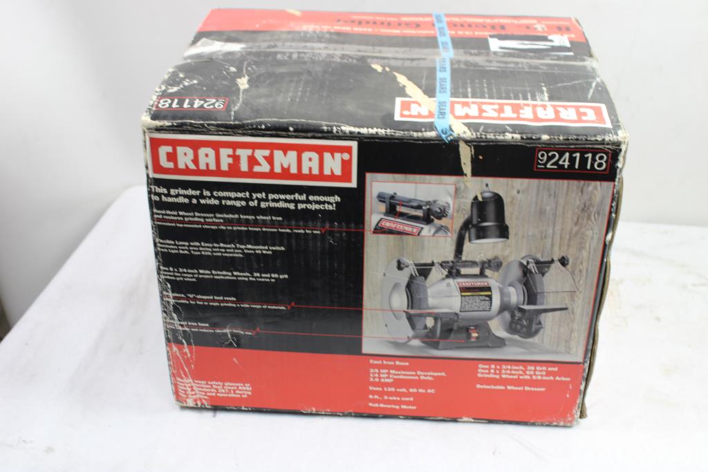 Craftsman, Bench Grinder 8-in. | Property Room