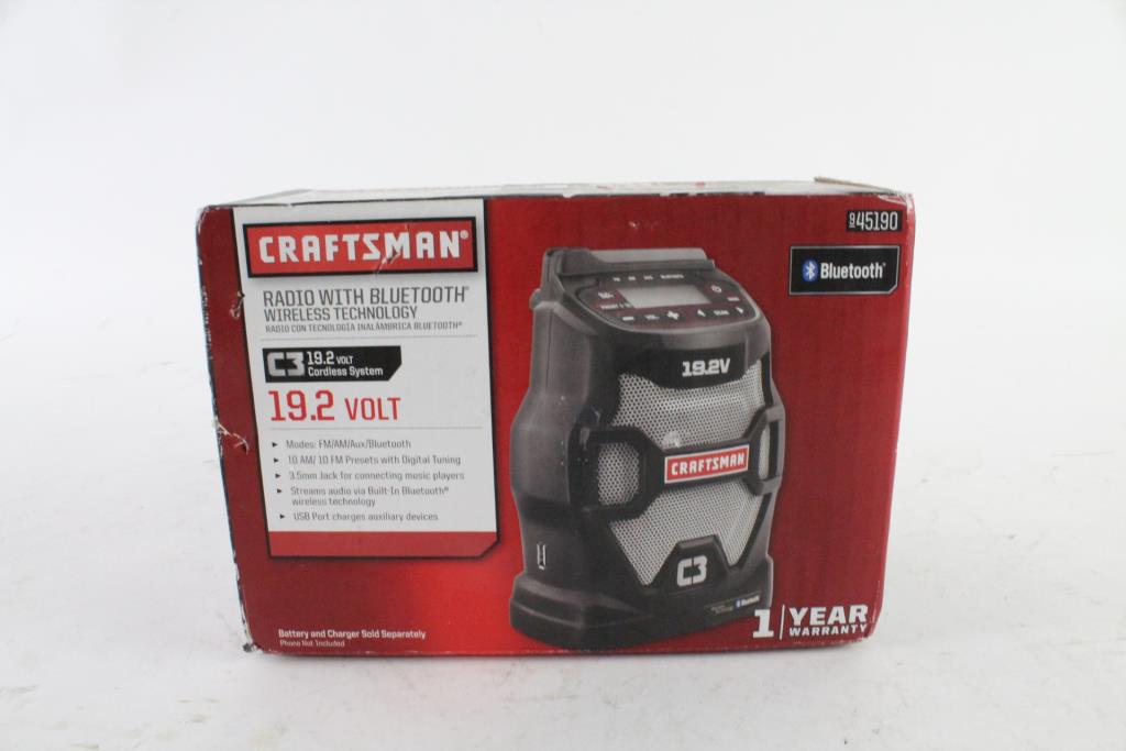 Craftsman Bluetooth Radio | Property Room