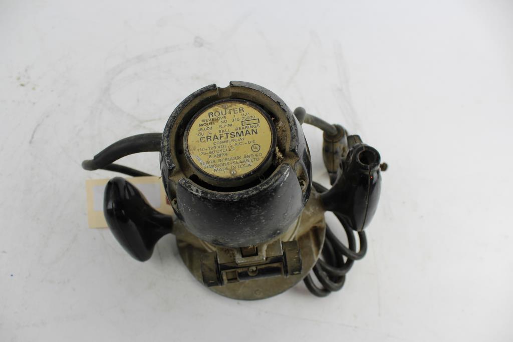 Craftsman Commercial Router | Property Room