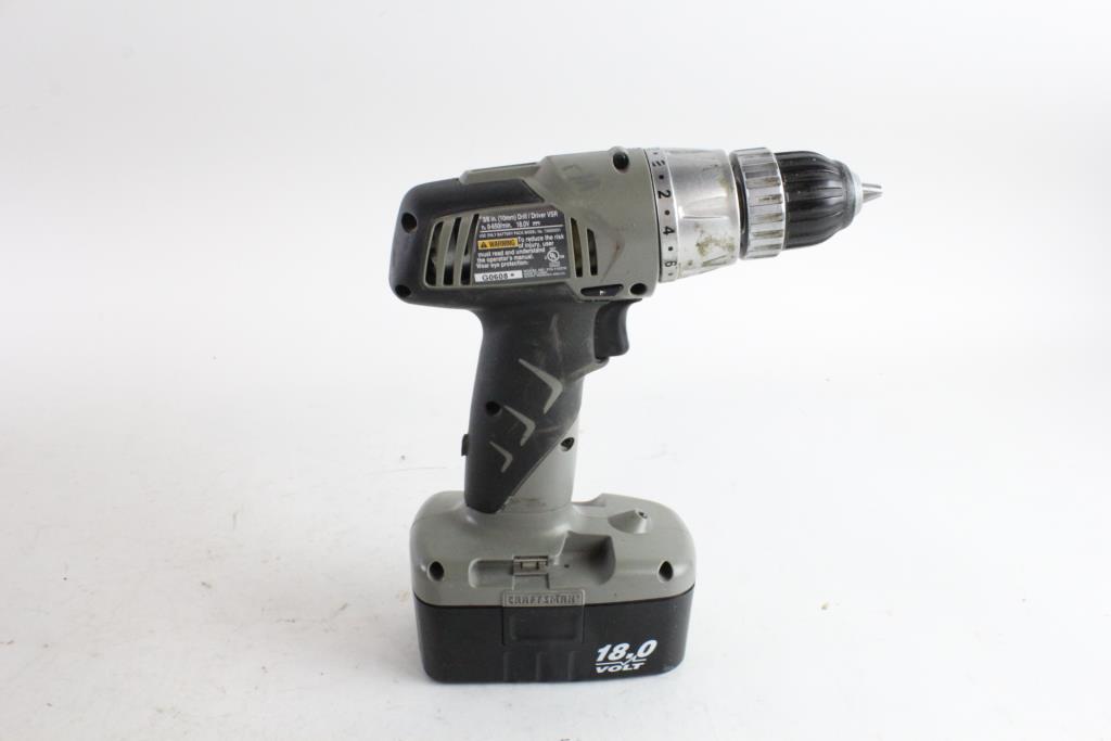 Craftsman Cordless Drill And More, 5+ Pieces | Property Room