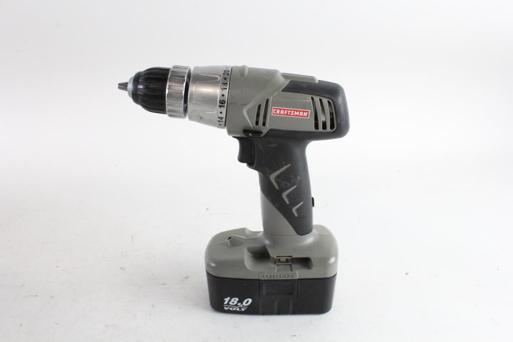 Craftsman Cordless Drill And More, 5+ Pieces | Property Room