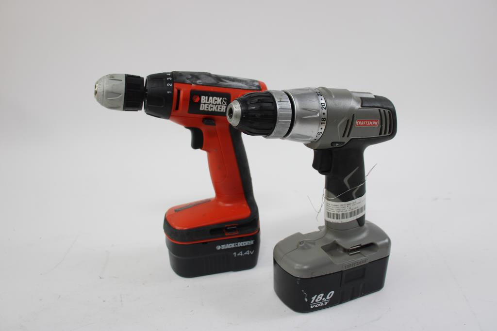 Craftsman Drill/driver, Black&Decker Cordless Drill/driver, 18.0V ...
