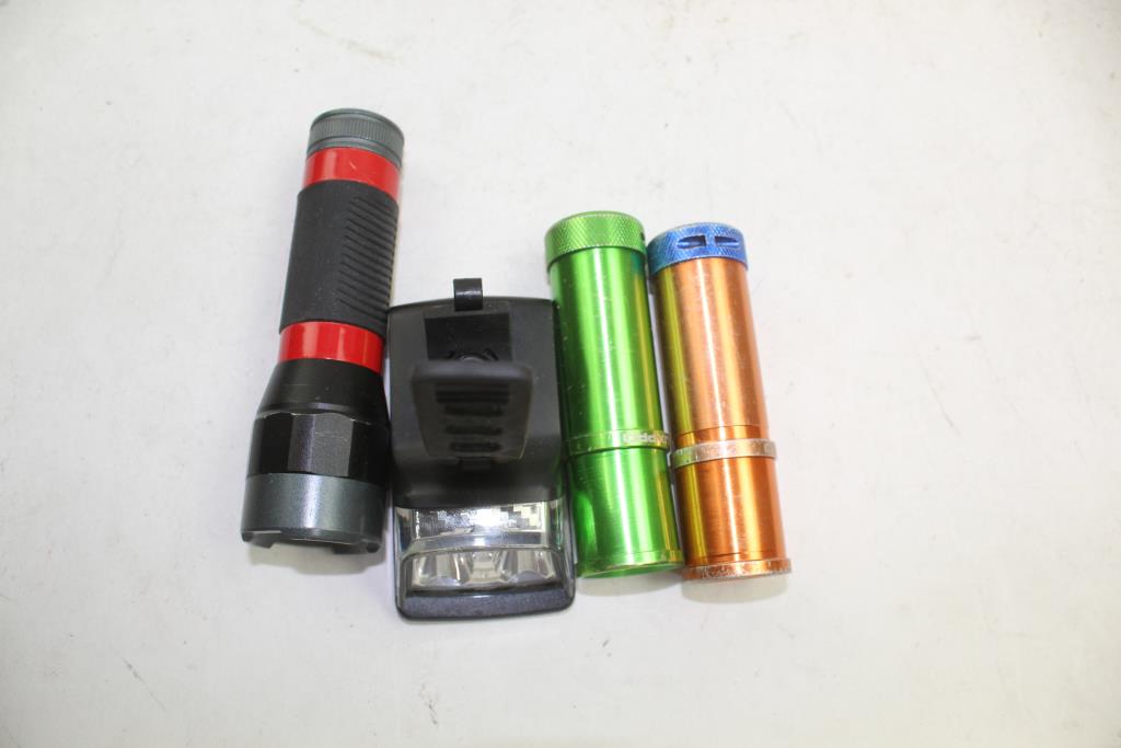 Craftsman, Maglite, & More Assorted Flashlights; 5+ Pieces | Property Room