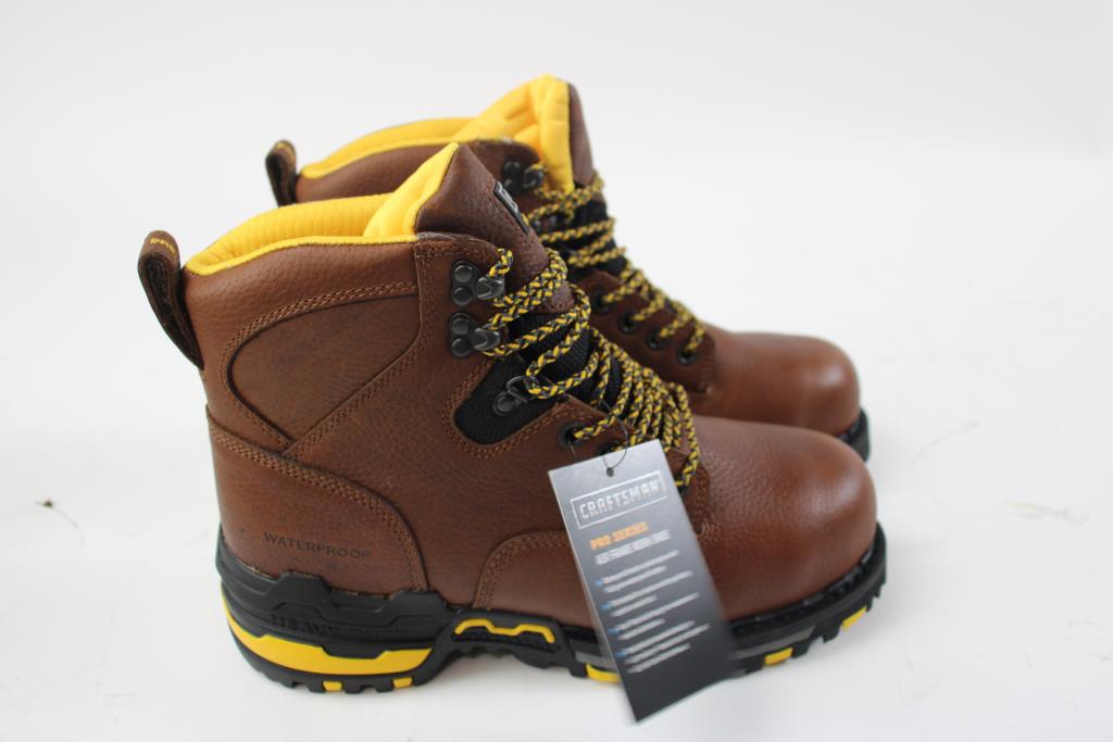 Craftsman Pro Series Boots, Size: 9 MED | Property Room