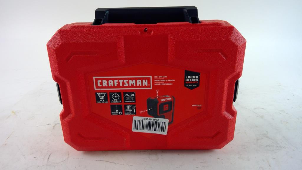 Craftsman Red 3 Spot Laser | Property Room
