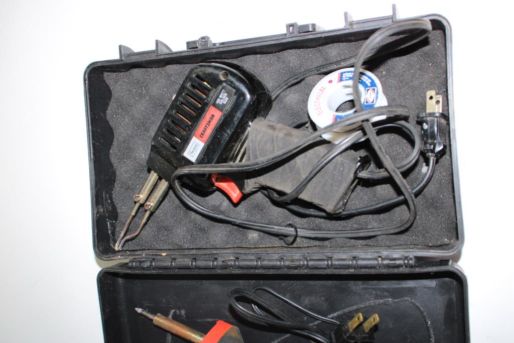 Craftsman Soldering Gun And Weller Marksman Lighted Soldering Iron ...