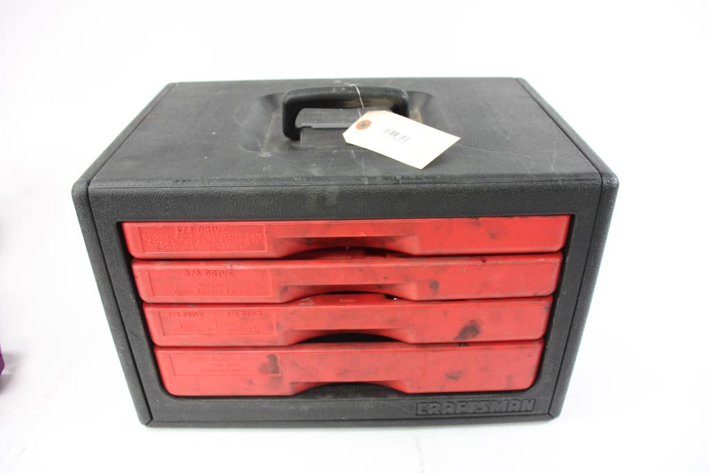 Craftsman Storage Box For Sockets, Ratchets And More | Property Room