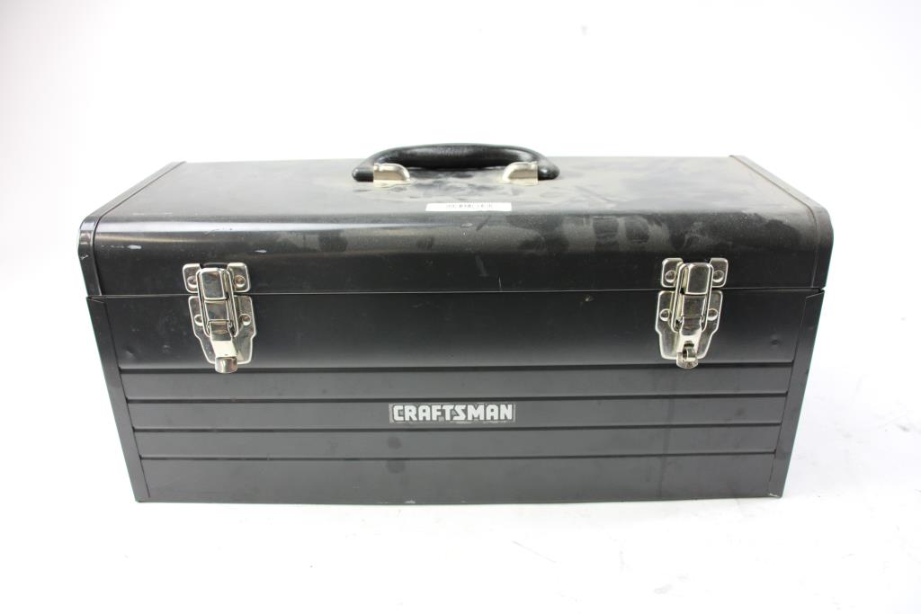 Craftsman Tool Box With Assorted Tools 15+ Pieces | Property Room