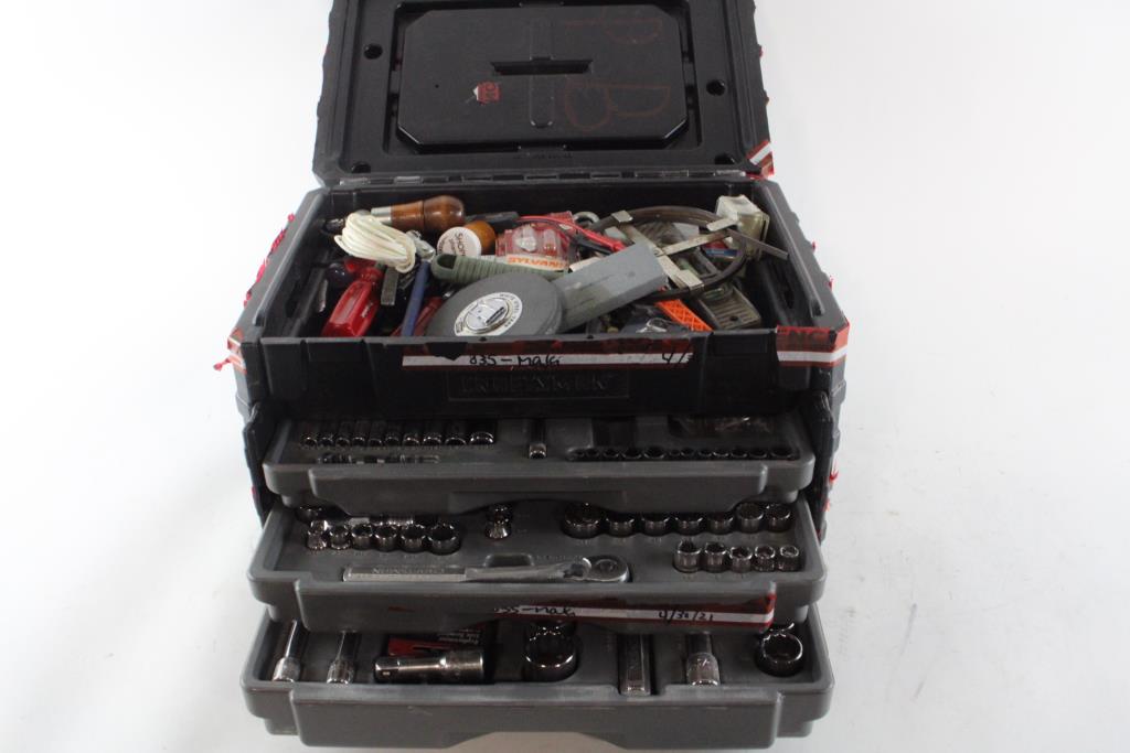 Craftsman Tool Box With Hex Bits And More | Property Room