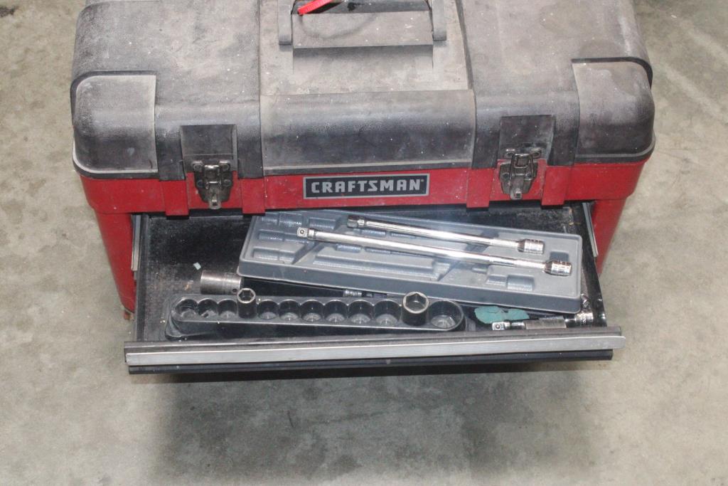 Craftsman Tool Box With Miscellaneous Hand Tools | Property Room