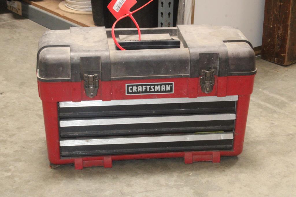 Craftsman Tool Box With Miscellaneous Hand Tools | Property Room