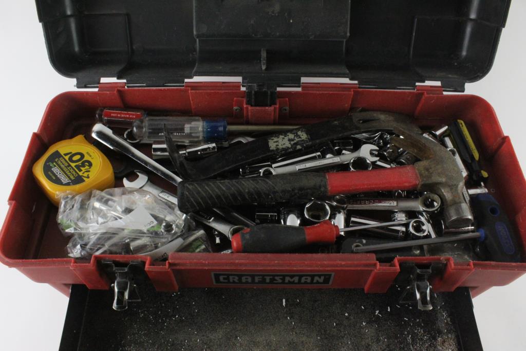 Craftsman Tool Box With Tools, 40+ Pieces | Property Room