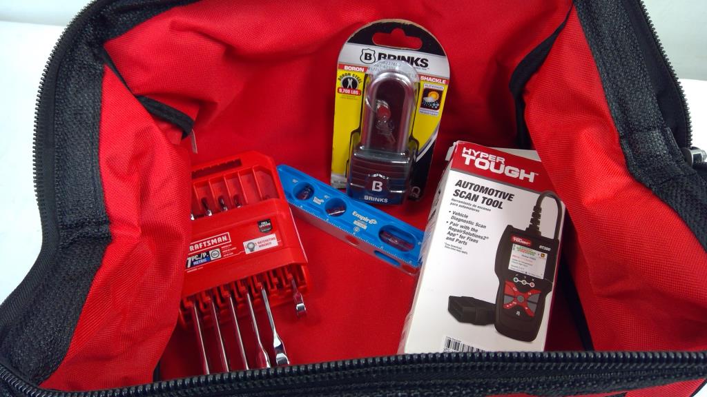 Craftsman Wrench Set, Hyper Tough Automotive Scan Tool, And More, 4 ...