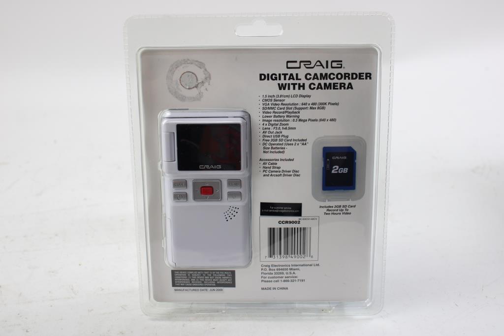 Craig Digital Camcorder With Camera | Property Room