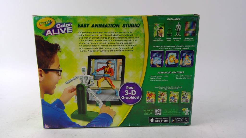 Crayola Color Alive Easy Animation Studio, 95-1052 | Property Room