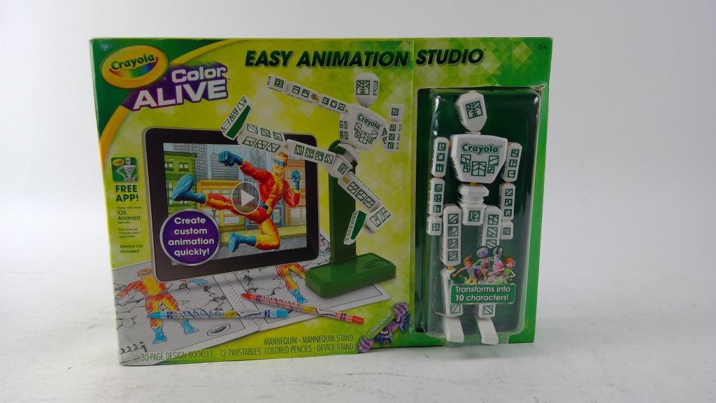 Crayola Color Alive Easy Animation Studio, 95-1052 | Property Room