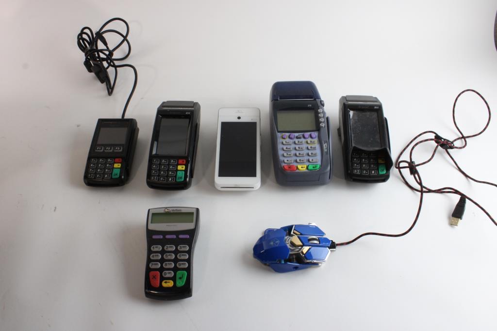 Credit Card Machines, Gaming Mouse, 3+ Pieces | Property Room