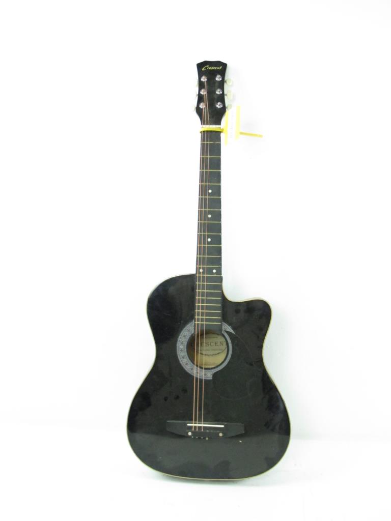 Crescent Acoustic Guitar | Property Room