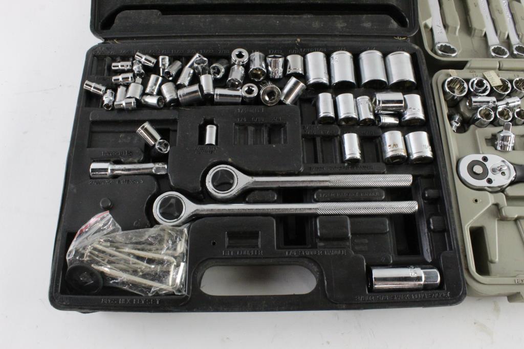 Crescent Socket Tool Set And Black Socket Tool Set, 2 Pieces | Property ...