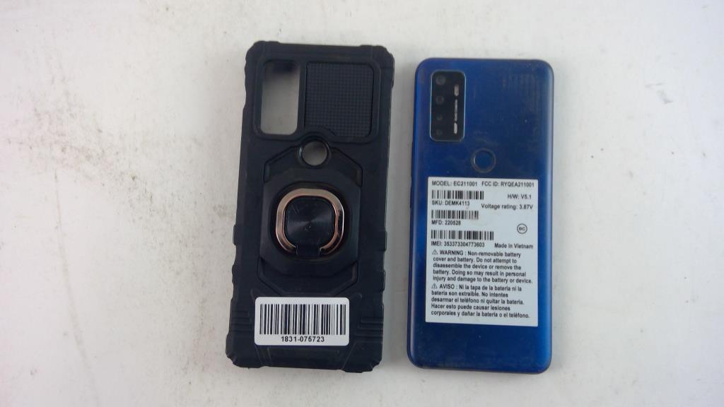 Cricket Dream 5G, Google Account Locked, Sold For Parts | Property Room