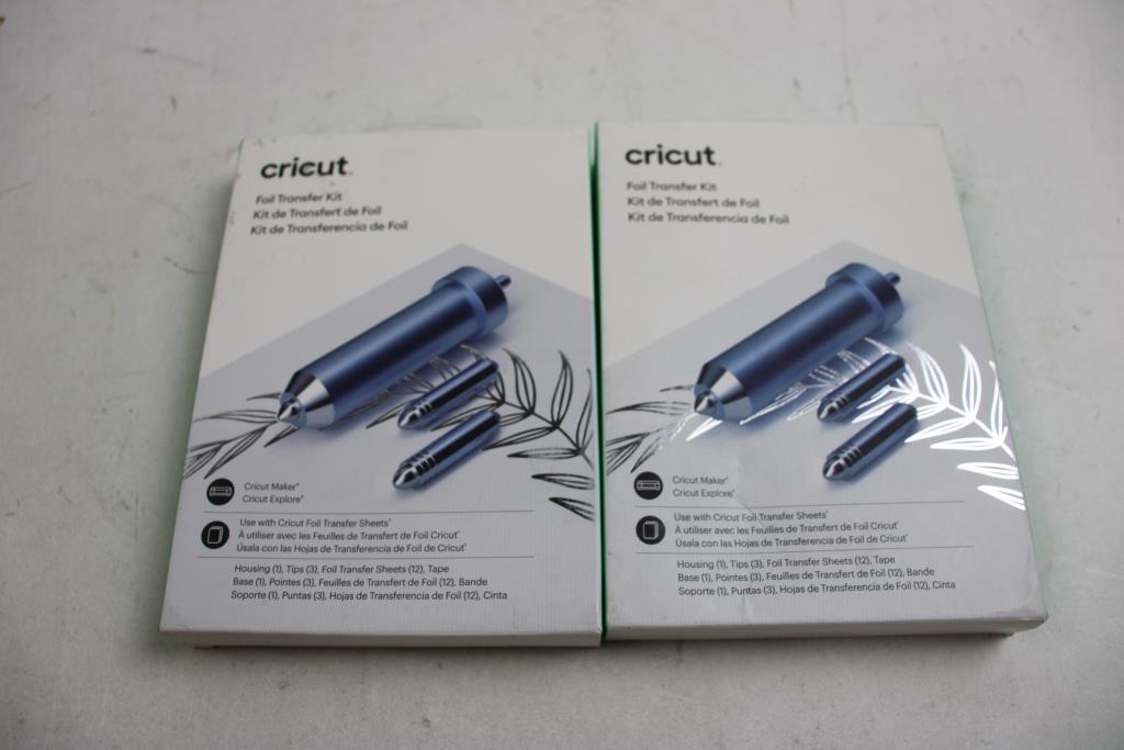 Cricut Foil Transfer Kit, Weeding Kit, And Fine Point Pens, 4 Pieces ...