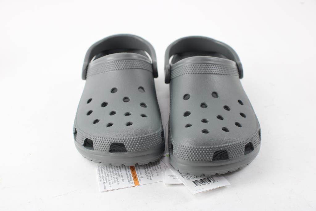 Crocs Classic Clogs Unisex Shoes, Size 9M/11W, 10001-0DA | Property Room