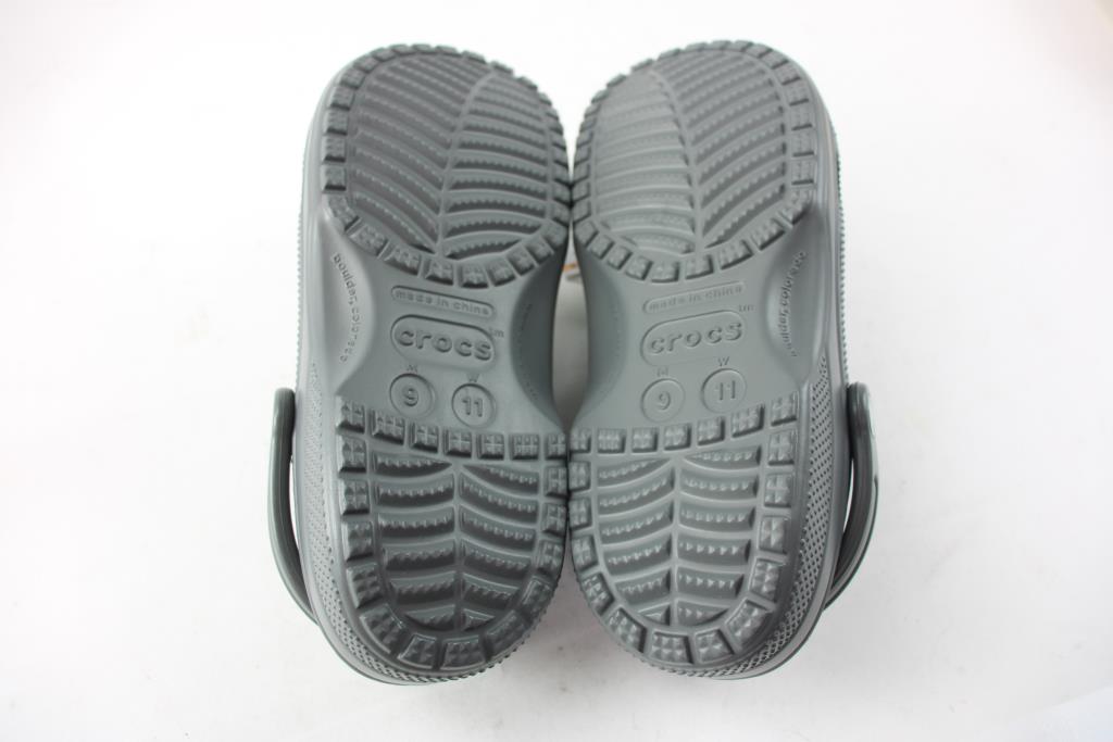 Crocs Classic Clogs Unisex Shoes, Size 9M/11W, 10001-0DA | Property Room