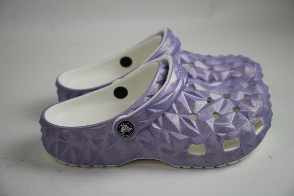 Crocs Classic Iridescent Geo Clogs, Size M5/W7 | Property Room