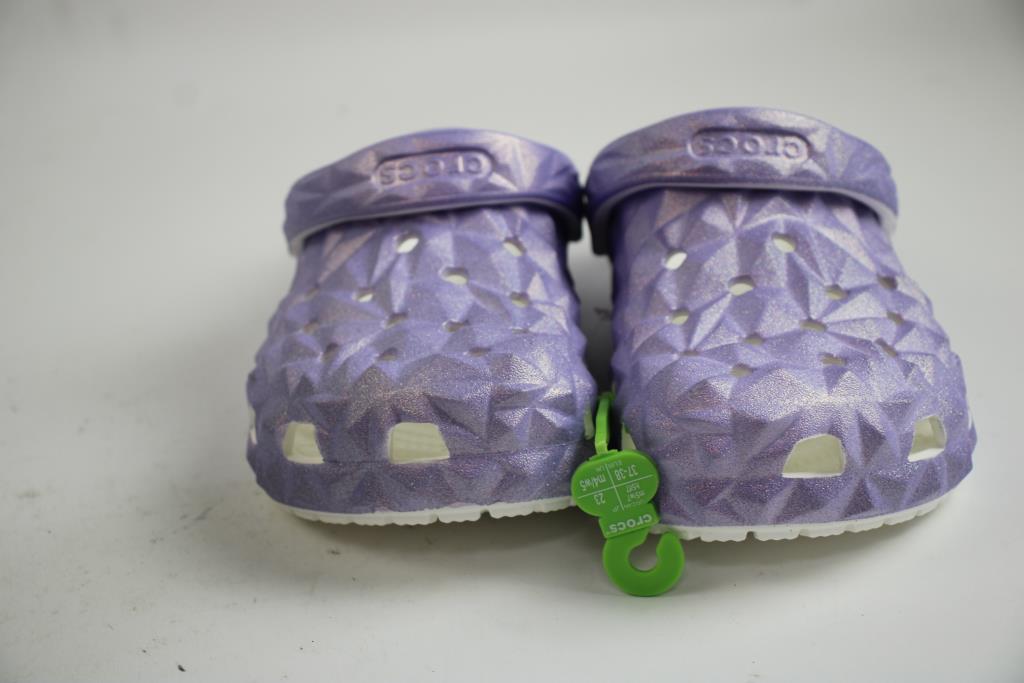 Crocs Classic Iridescent Geo Clogs, Size M6/W8 | Property Room