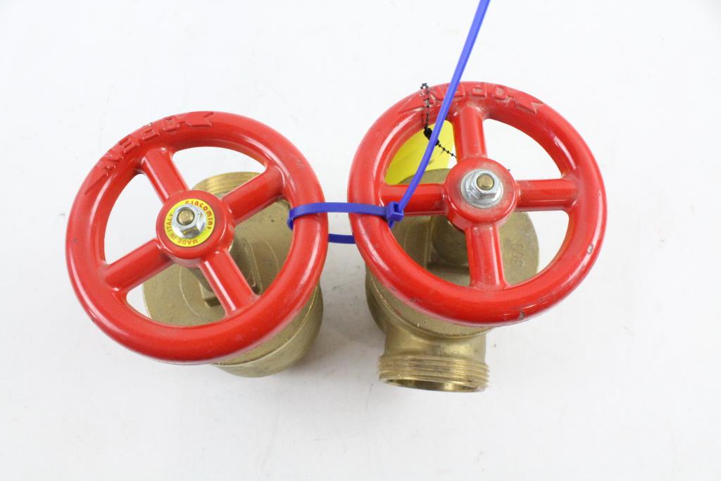 Croker Fire Hose Valves, 2 Pieces | Property Room