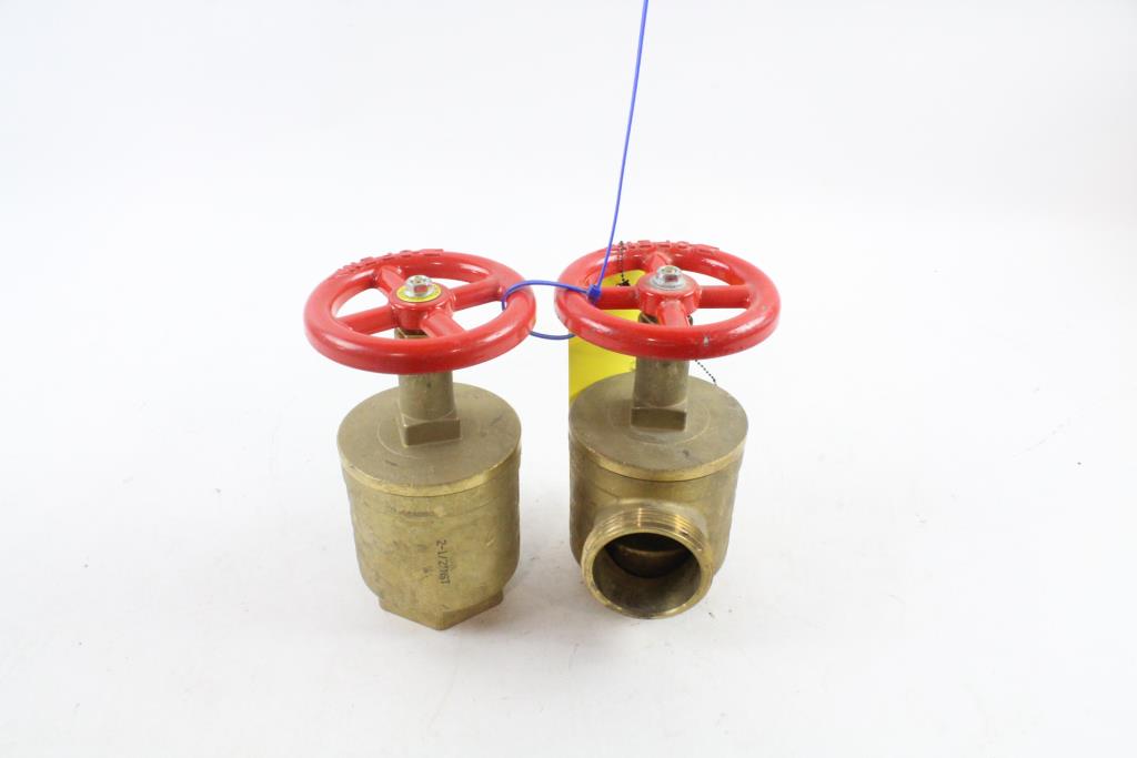 Croker Fire Hose Valves, 2 Pieces | Property Room