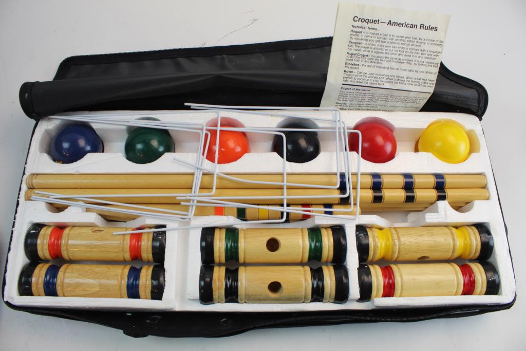 Croquet Game Set | Property Room