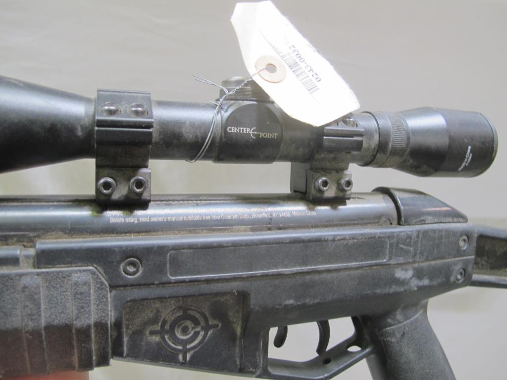 Crossman 30001 Air Rifle With Center Point Rifle Scope | Property Room