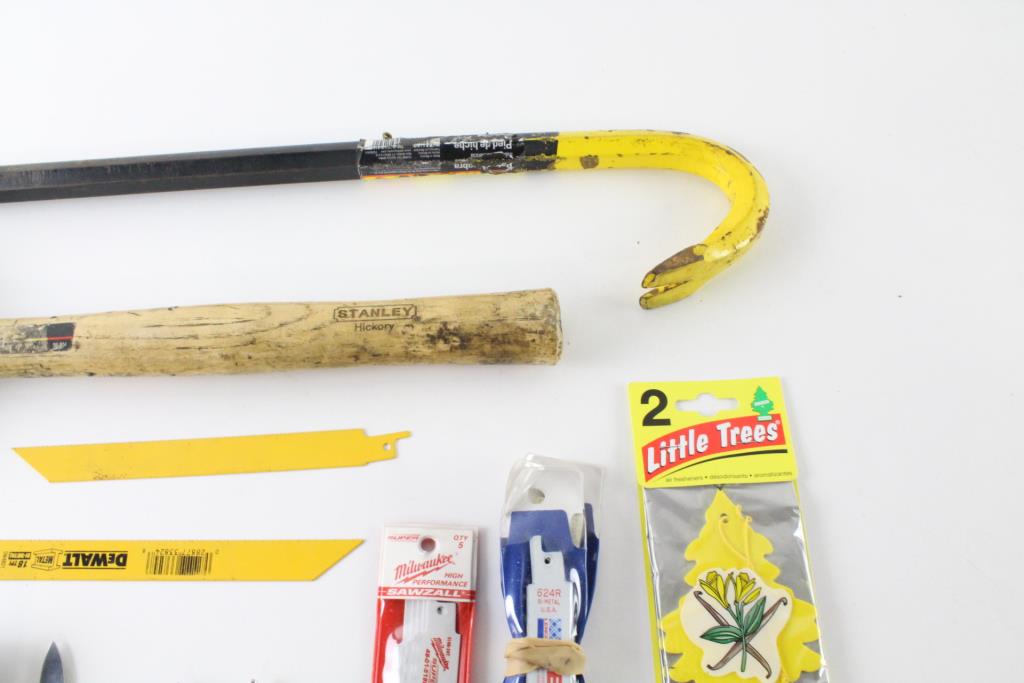 Crow Bar, Sledge Hammer, And More, 8 Pieces | Property Room