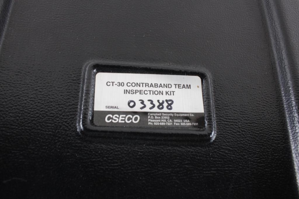 Cseco Contraband Team Inspection Kit | Property Room